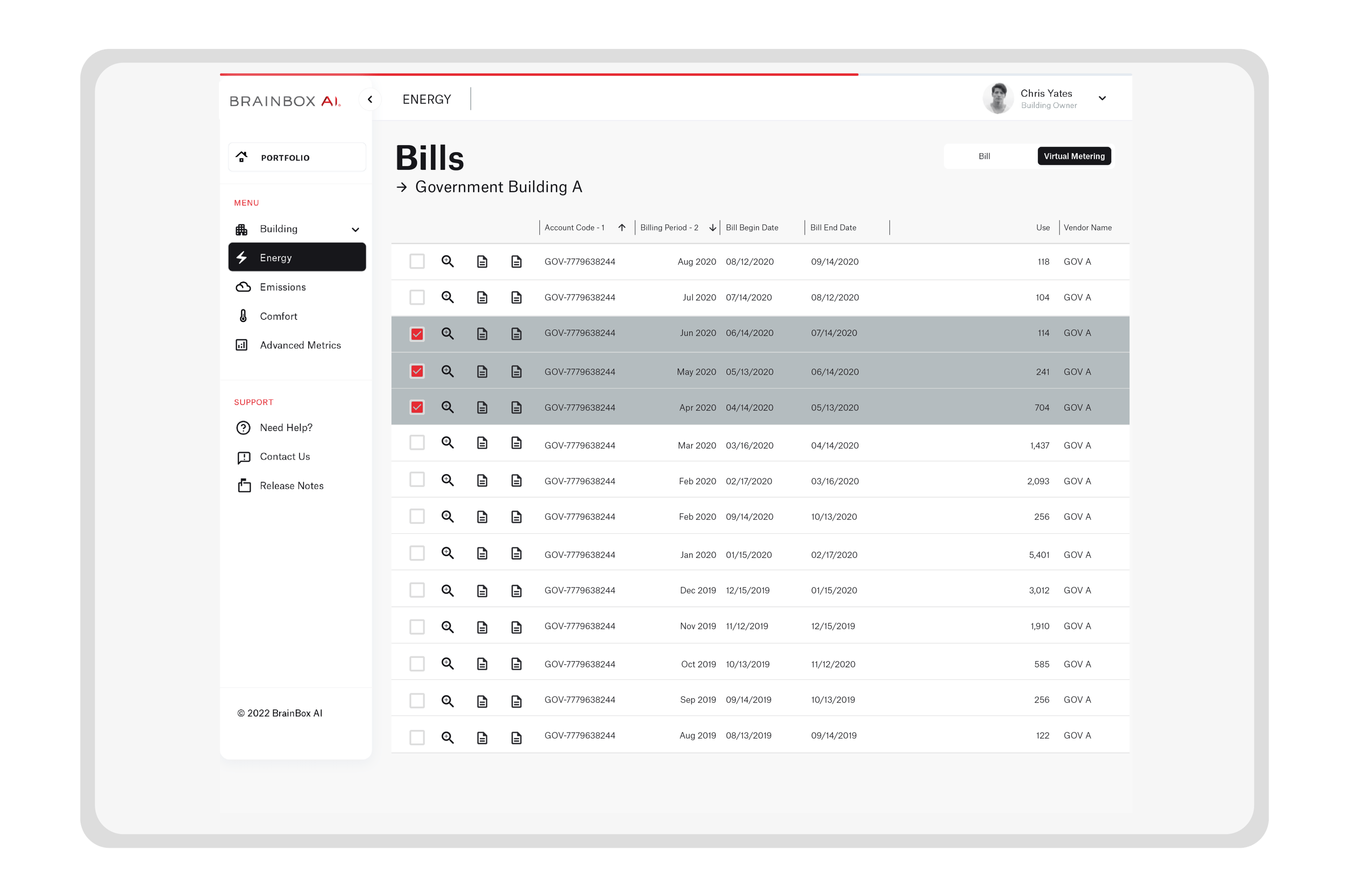 Measure & report on your building's GHG Emissions Scope 1 & 2