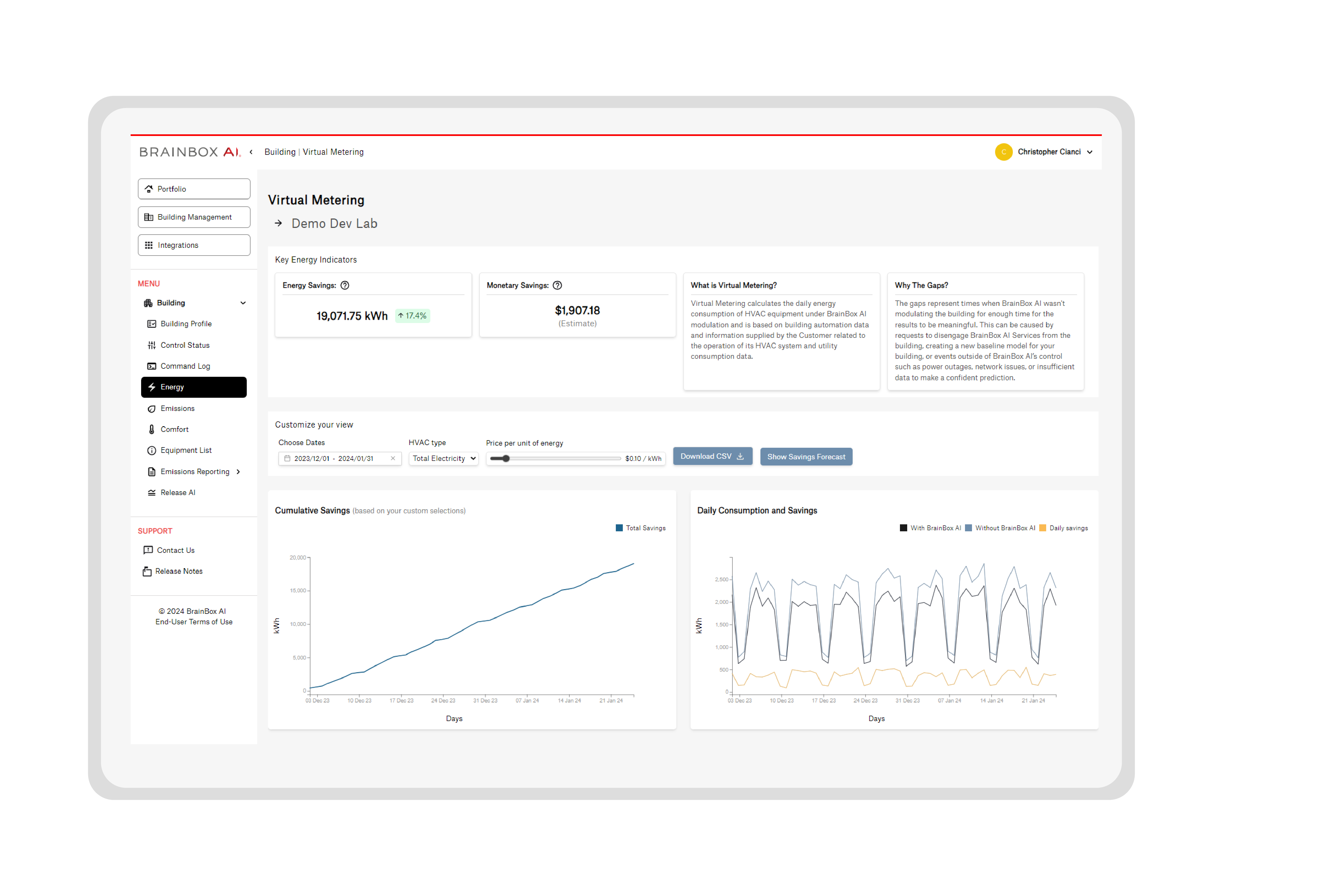 AI-enabled Energy Management System - HVAC AI EMS
