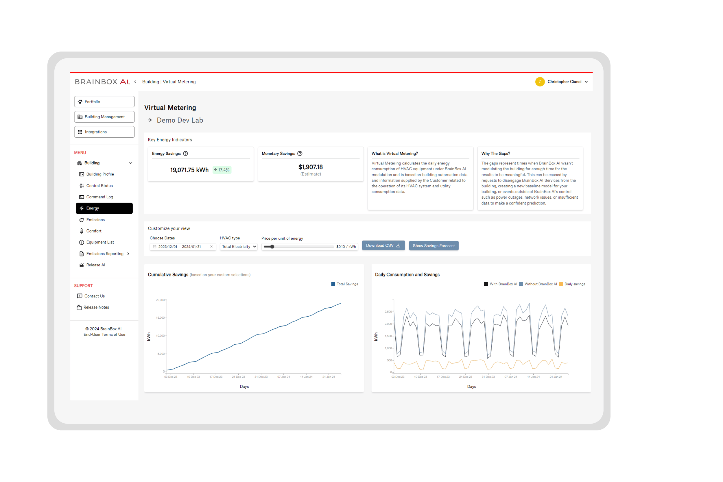 AI-enabled Energy Management System - HVAC AI EMS